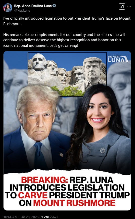 The Making of Mount Trumpmore - by Jenna McCarthy