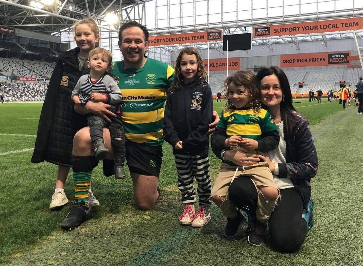 Family man: 'Rock bottom' to inspiring others