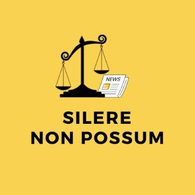 Silere non possum | Substack