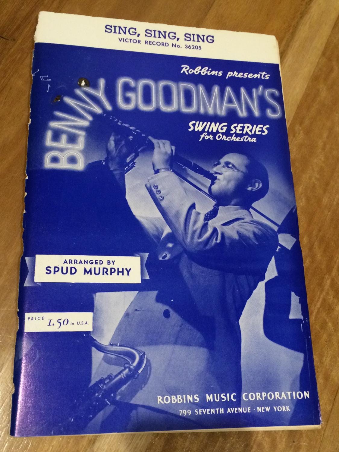 Louis Prima: “Sing, Sing, Sing (With a Swing)”