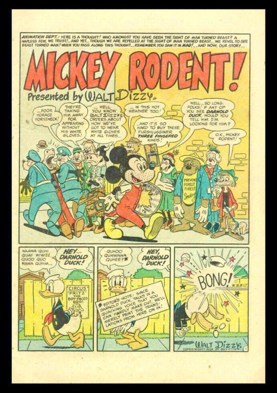 Mickey Mouse Operations - T Campbell's Grid