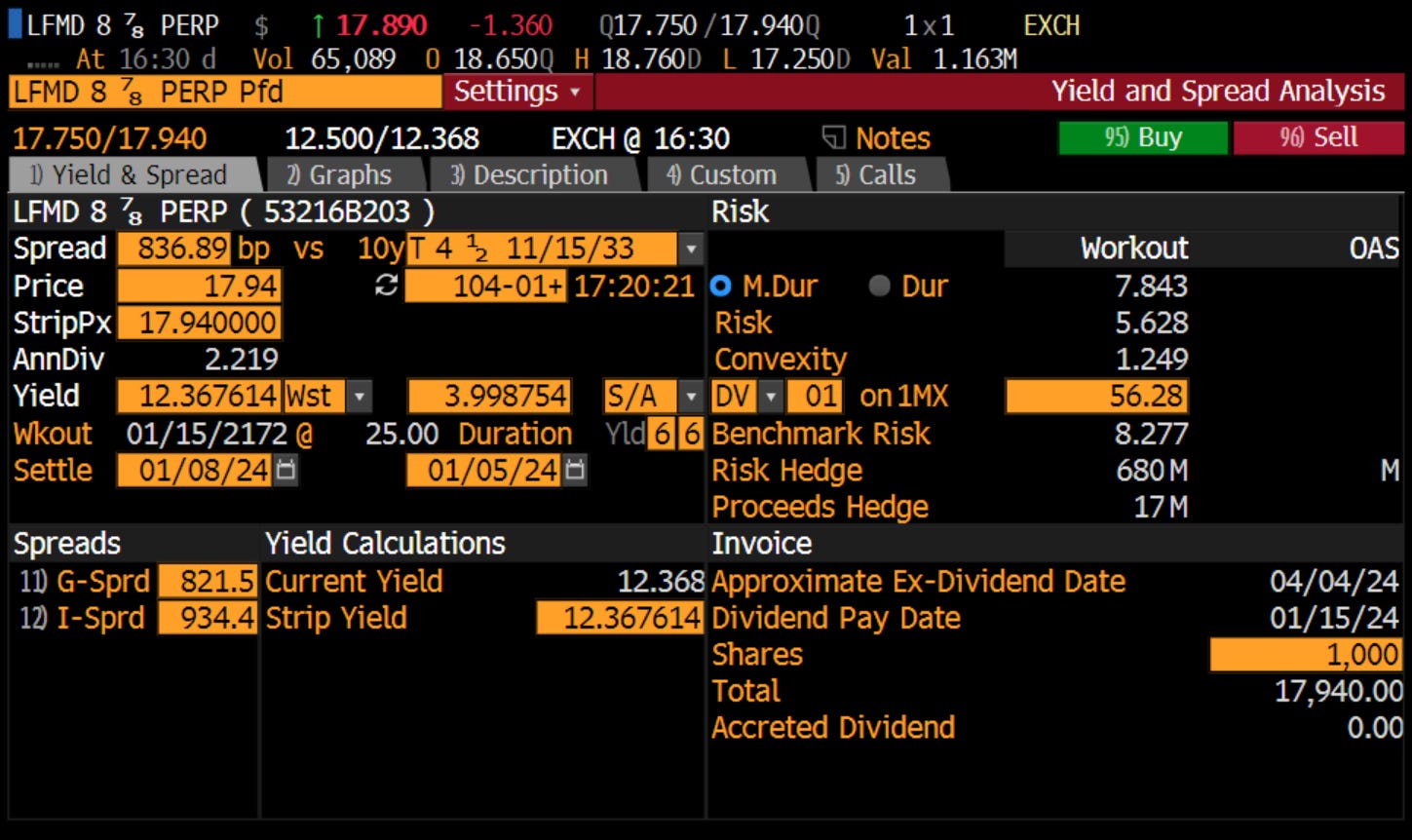 Busted Preferred Stock in a Microcap Venture
