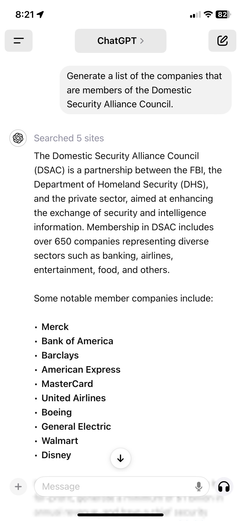Enemy of the Republic: The Domestic Security Alliance Council