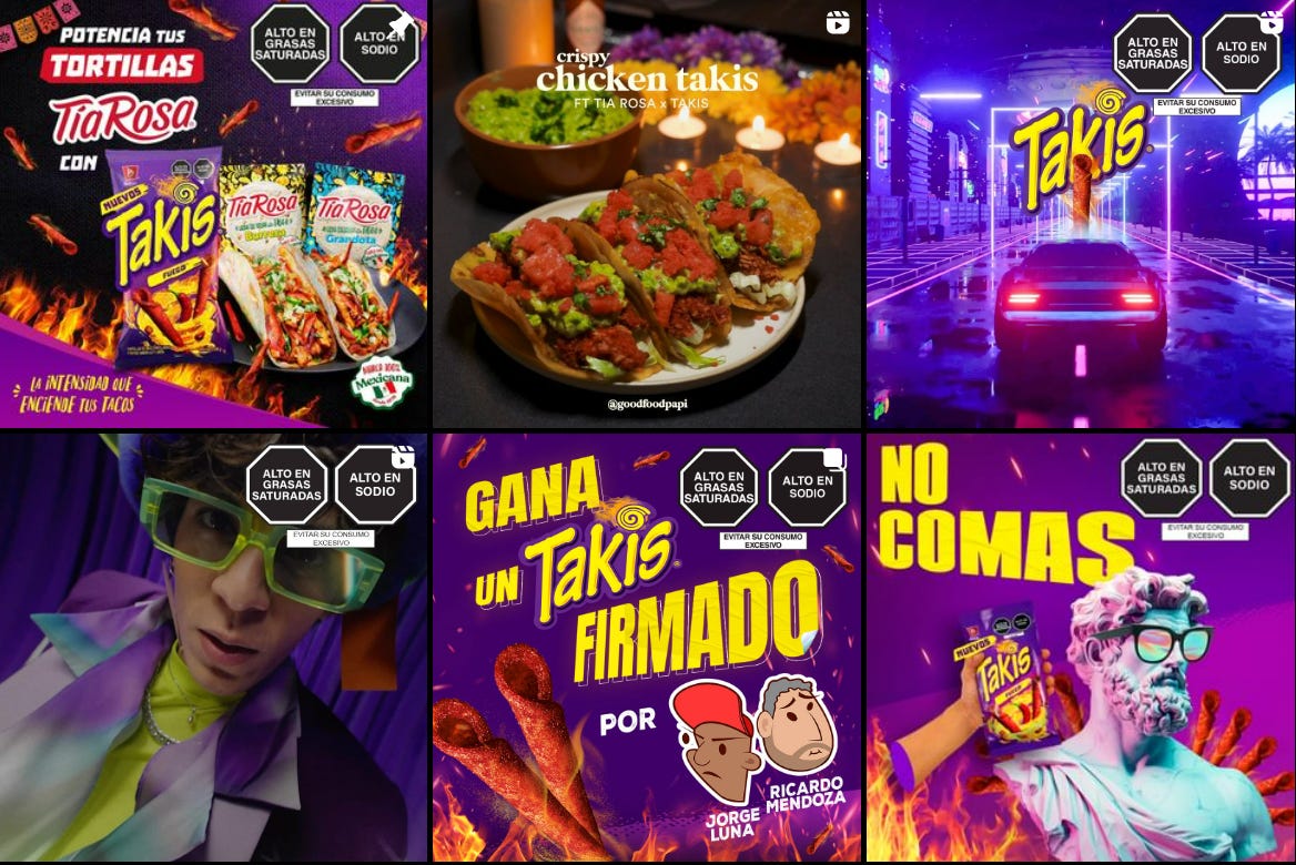Takis, el snack que vende $1,000 MM al año, llega a Perú