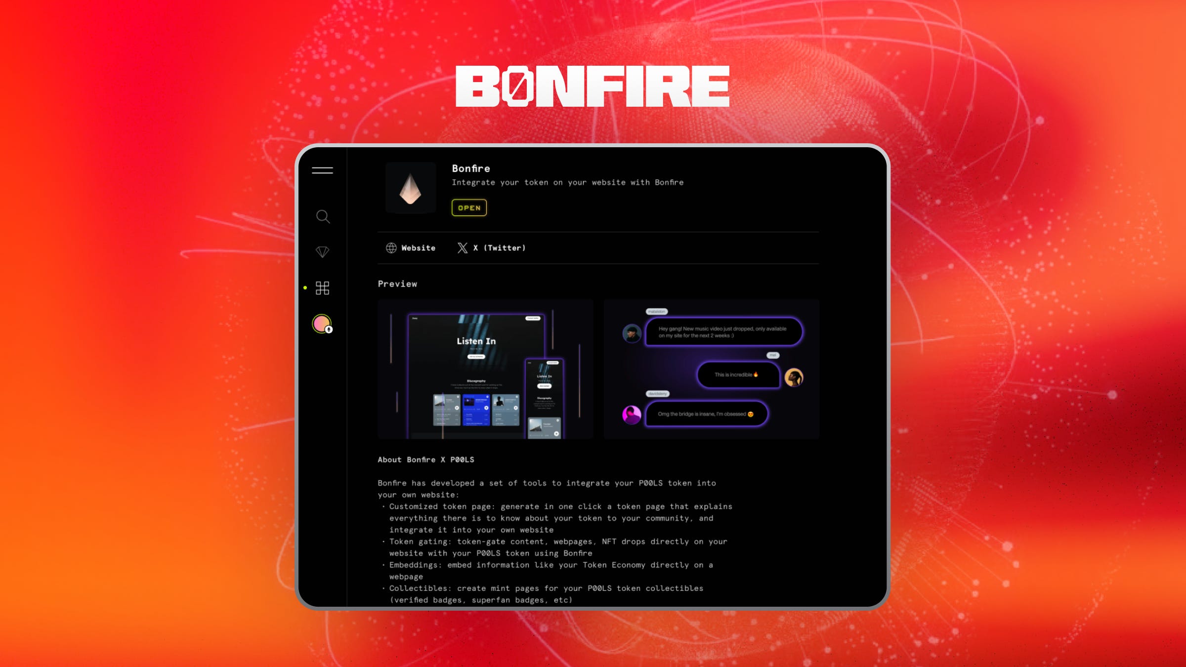 Bonfire x P00LS: A Deep Dive - by P00LS - Token Tides