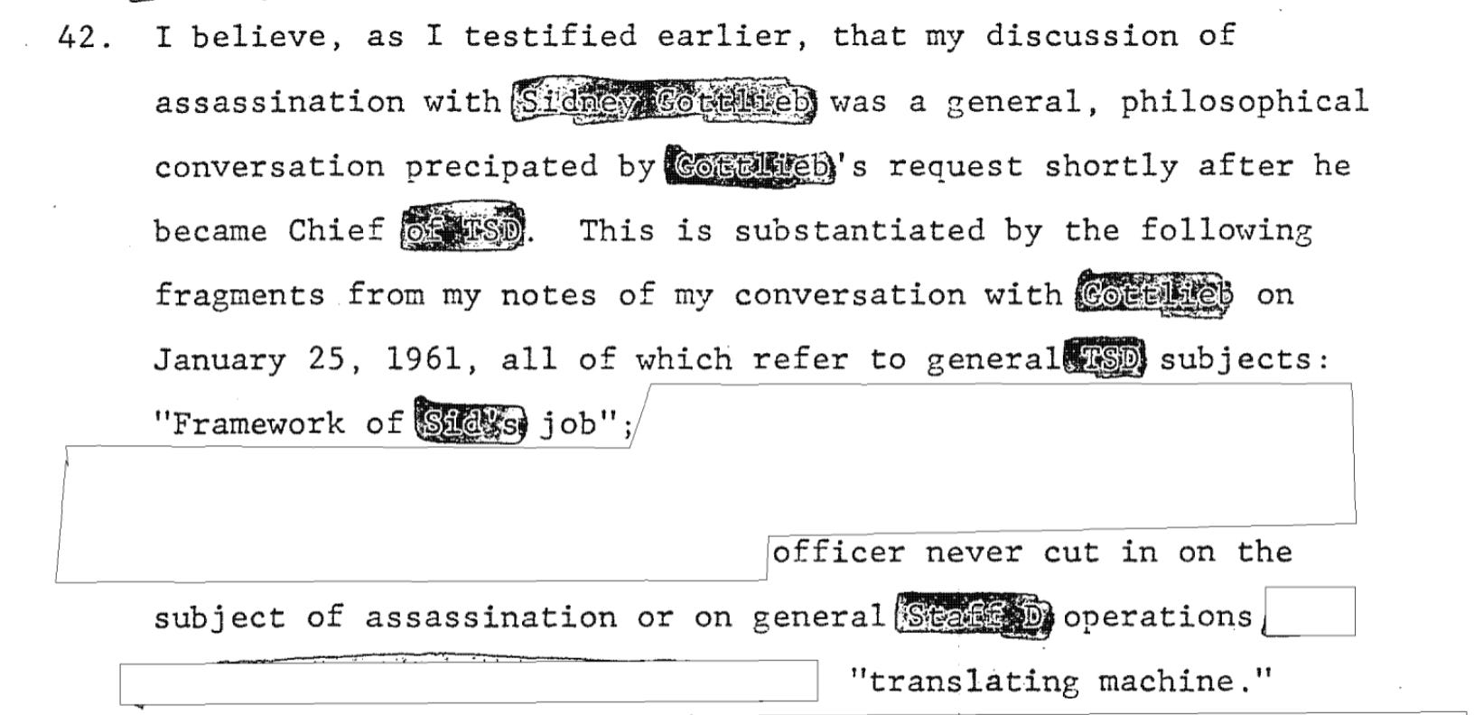 How to Track Redactions in JFK Documents