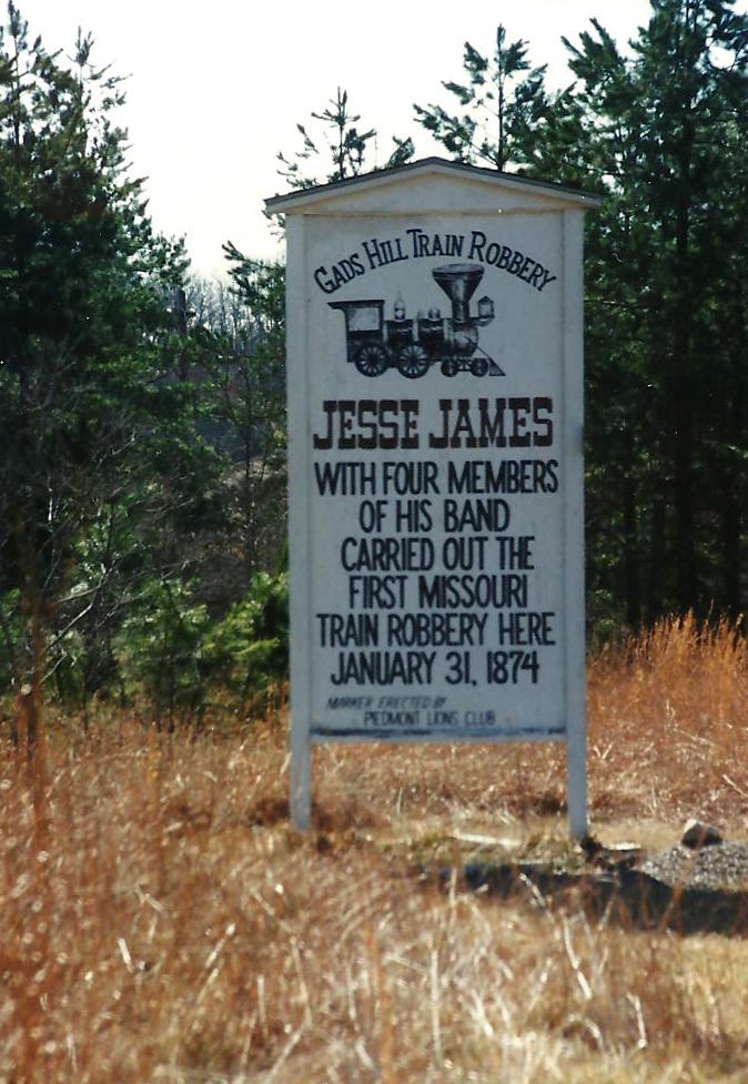 Jesse James and the Legacy of Missouri Train Robbers