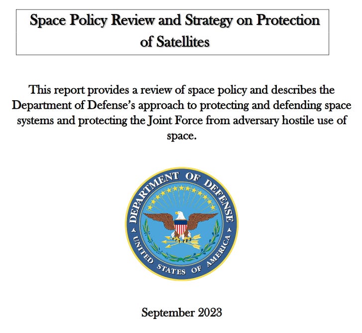 Department of Defense Releases Space Policy Review and Strategy on ...