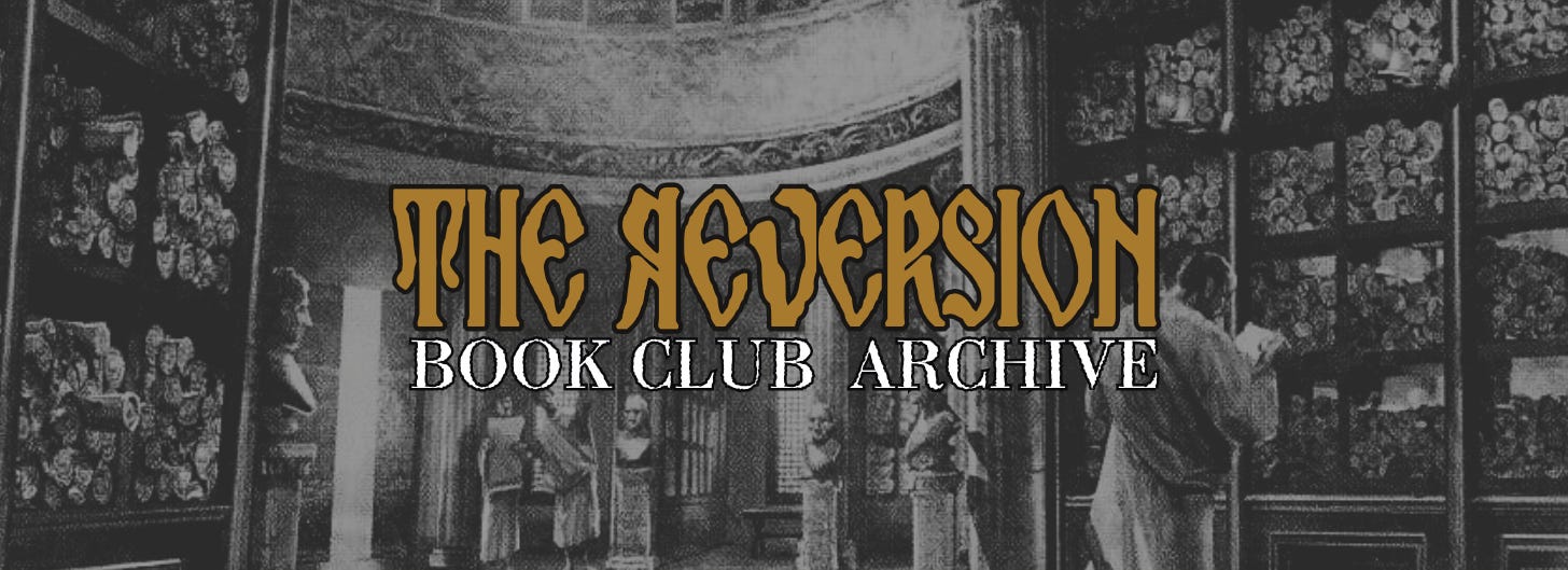 The Reversion Book Club Archive - by Anthony of Westgate