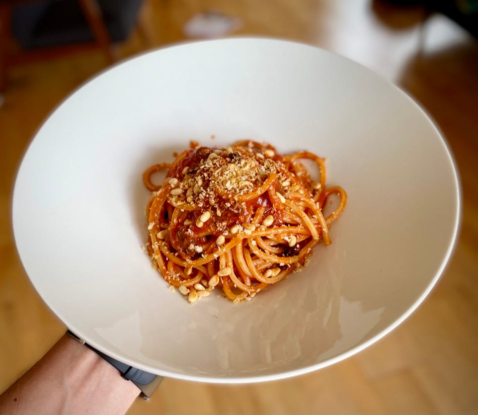 Pasta alla Milanese - a family recipe