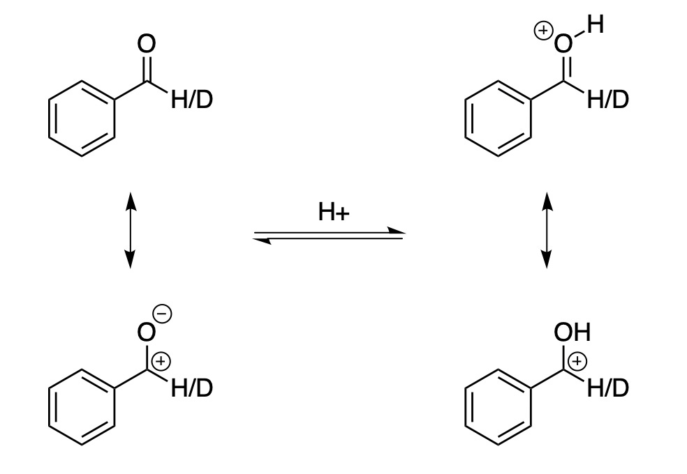 Isotope Effects in Aldehyde Protonation - Corin Wagen