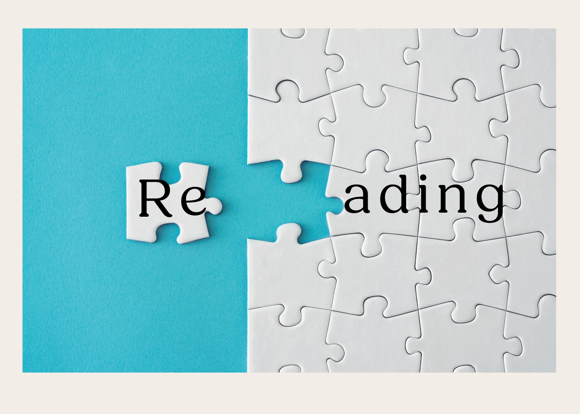 ⭐️ How Jigsaws Support Reading - by Alistair Bryce-Clegg