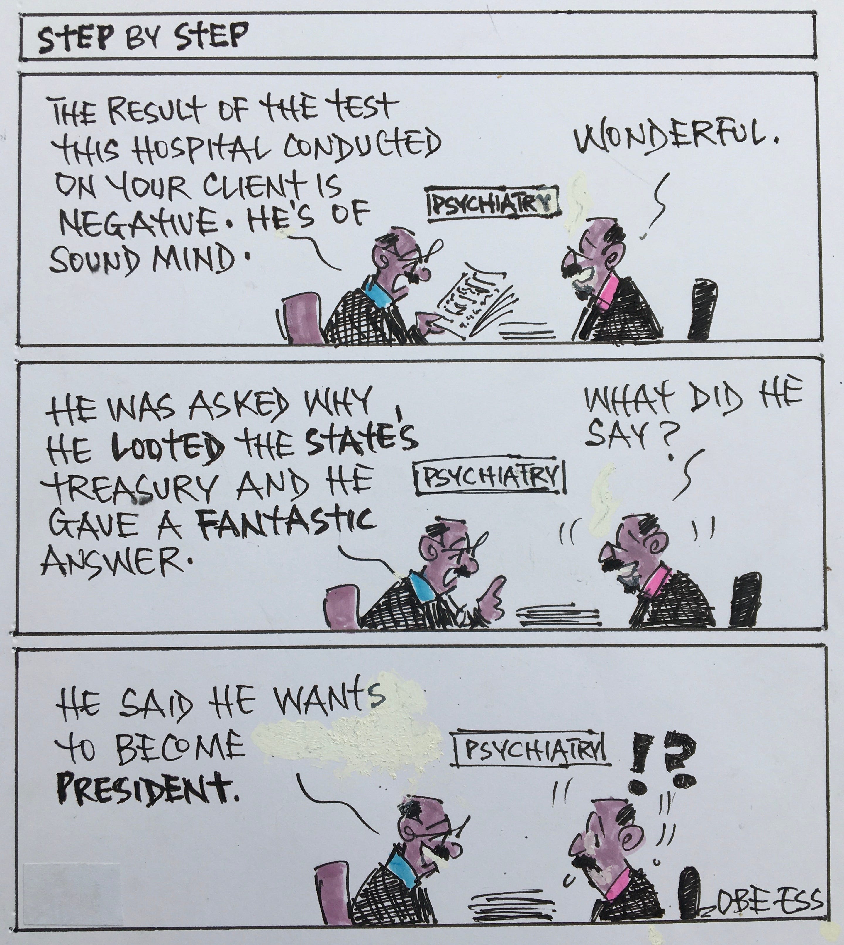 Step by step - by Obe Ess - Obe’s Newsletter