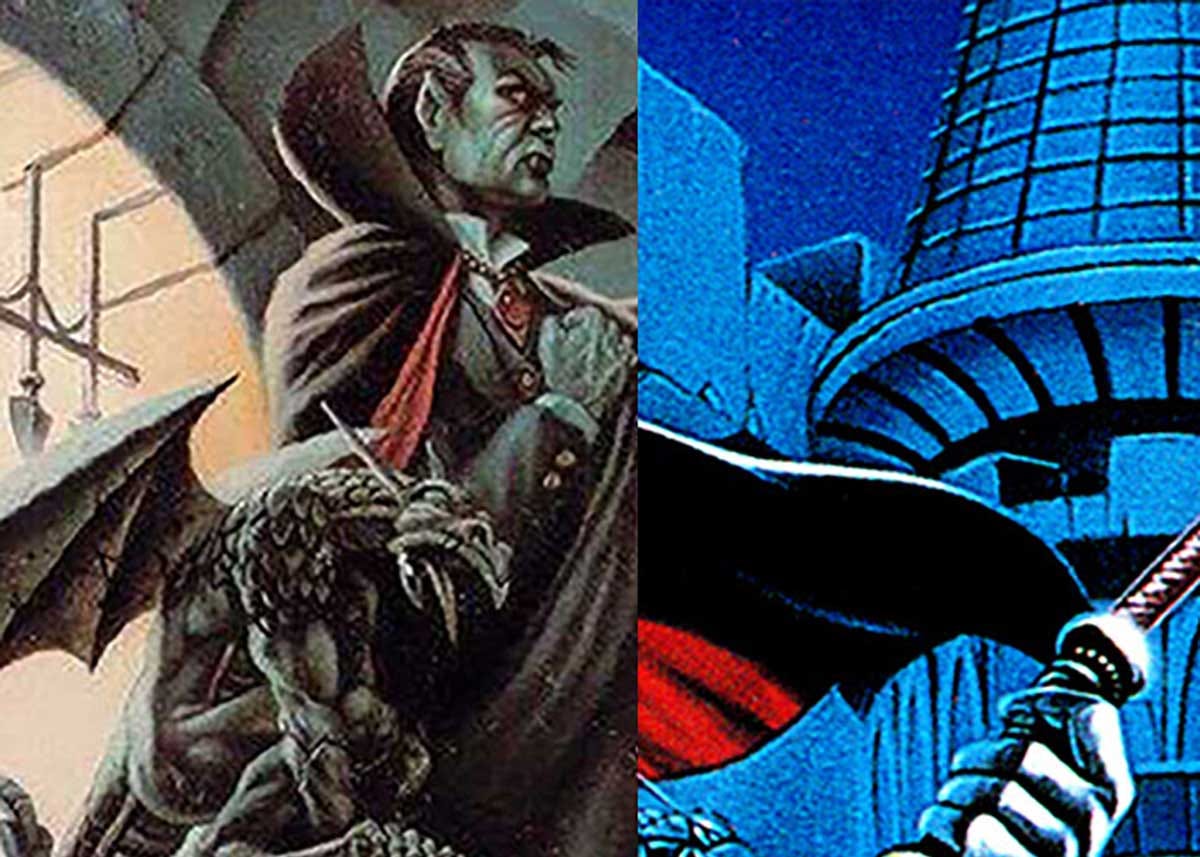 The Art for Ravenloft and Castlevania II are very Similar