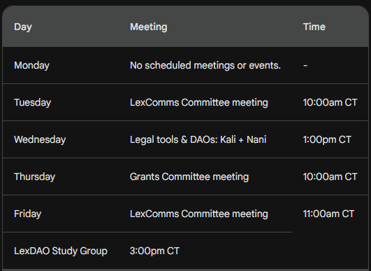 Edition No. 3 - LexNews+ Weekly - by LexDAO