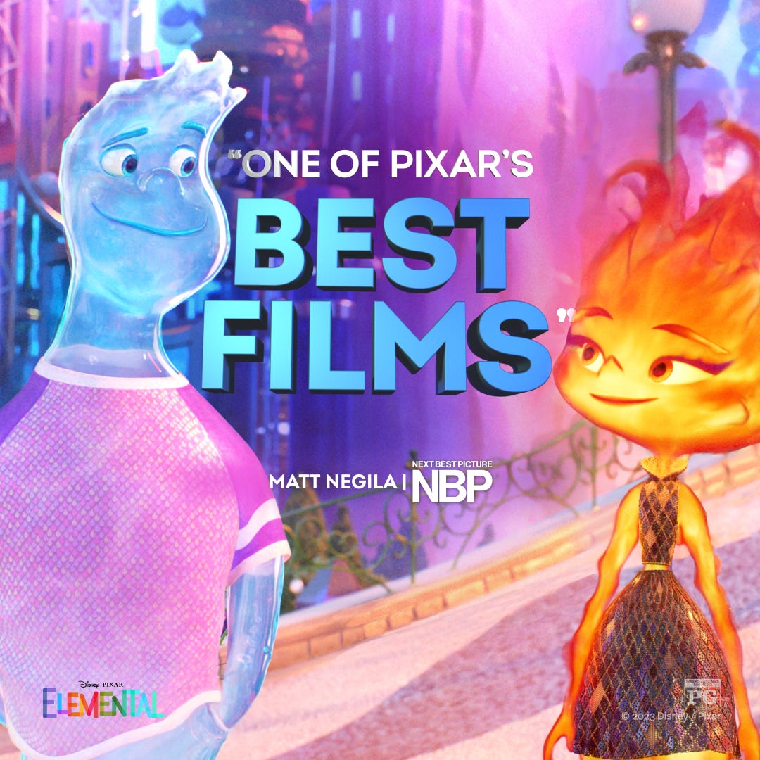 Elemental Review: Disney Pixar Revisits Its Most Successful Themes in ...
