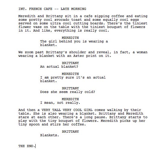 This is cool. - by Brittany Felton