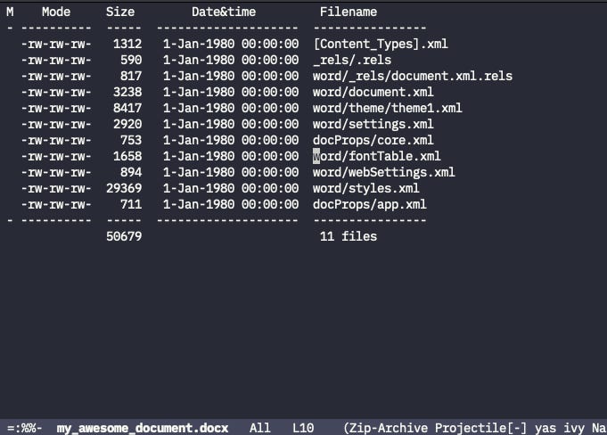 The XML Connection: How docx and odt Share Common Ground