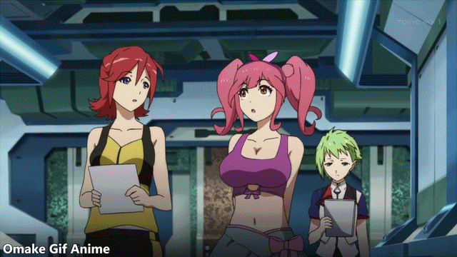 Omake Gif Anime - Macross Delta - Episode 21 - First Walkure