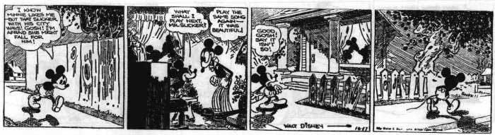 Remember when Mickey Mouse decided to commit suicide?