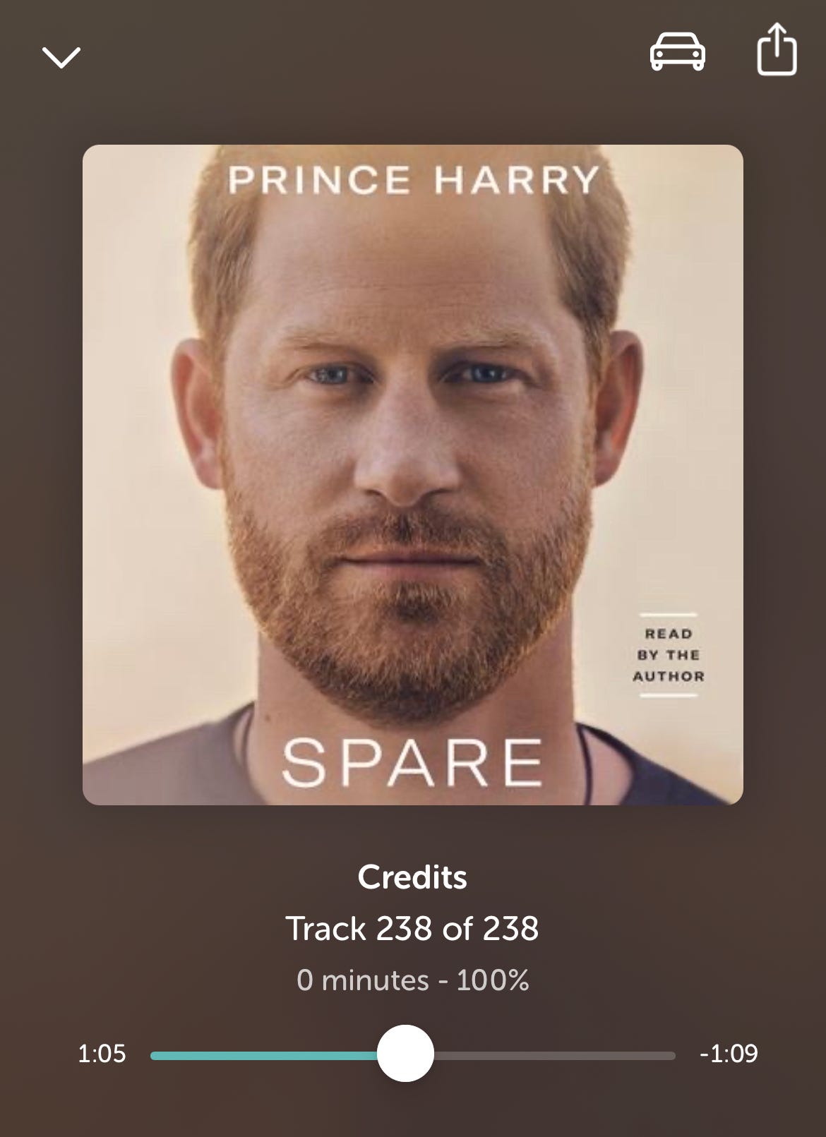 Book Review: Spare by Prince Harry - by Maddie Brady