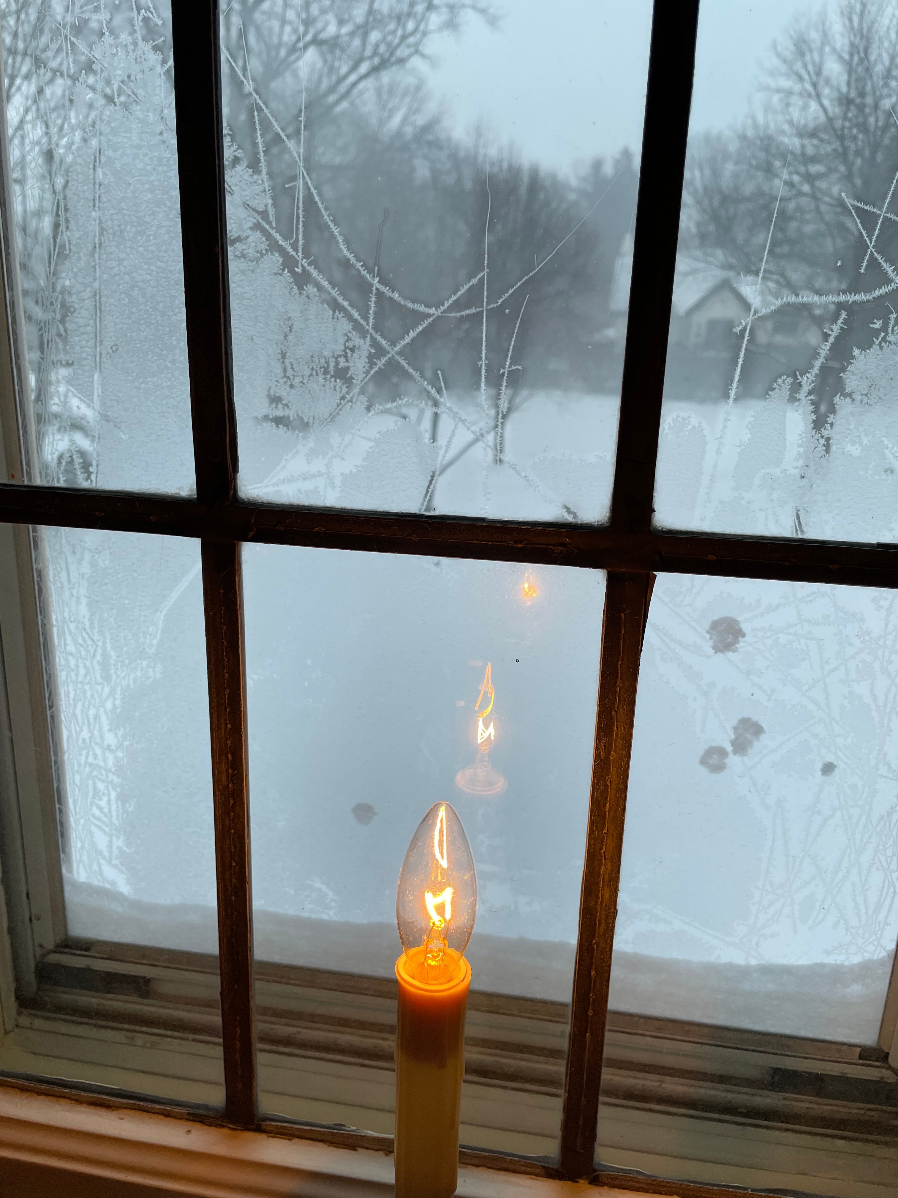 A Prayer for Winter Darkness - by Sharon Holbrook