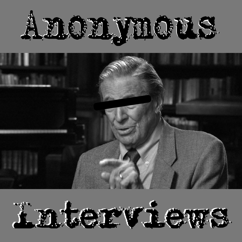 Anonymous Interviews: A 12-Year Old - by Brendan Boogie