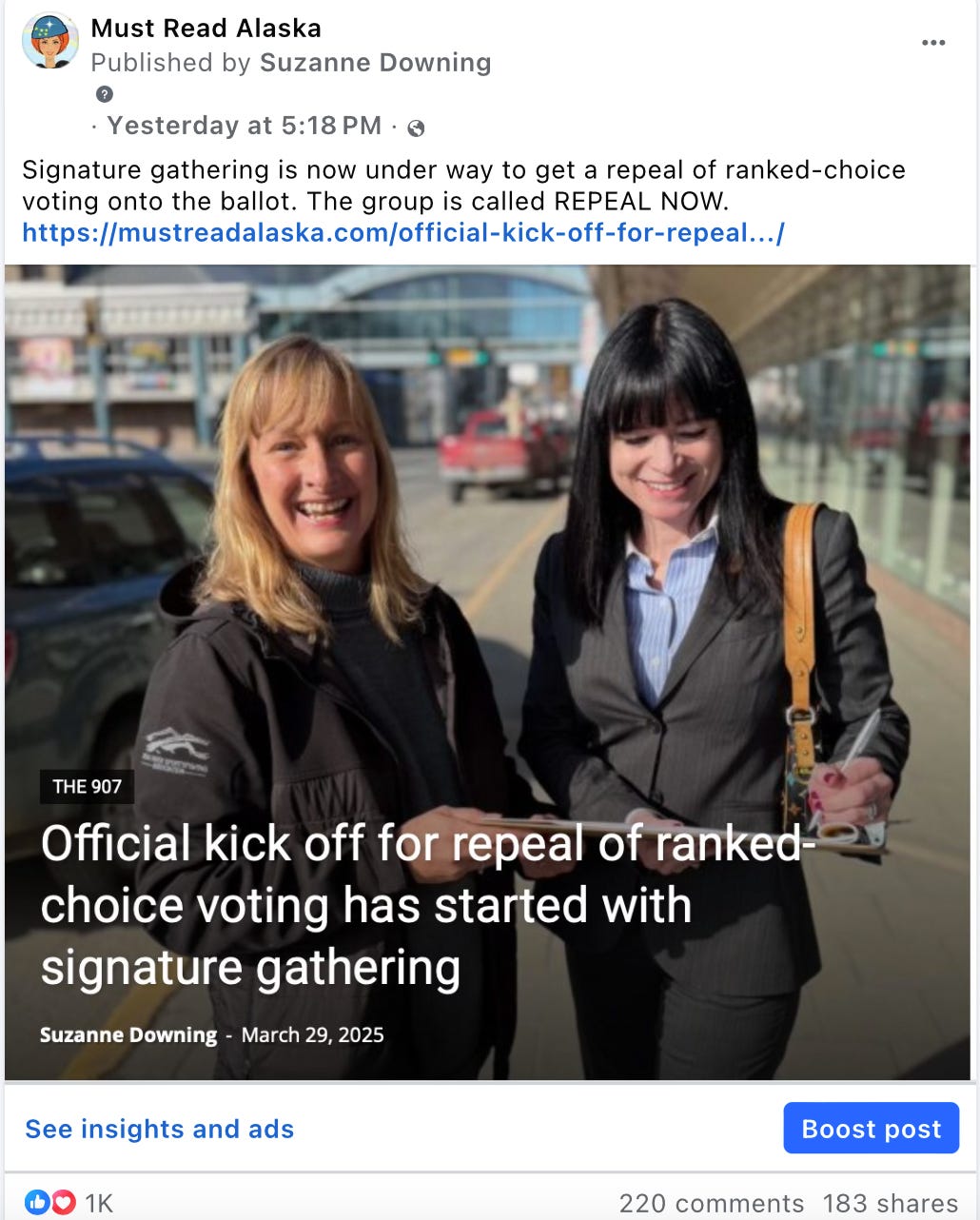 Seward's Day newsletter: Sen. Kelly Merrick is outraged!