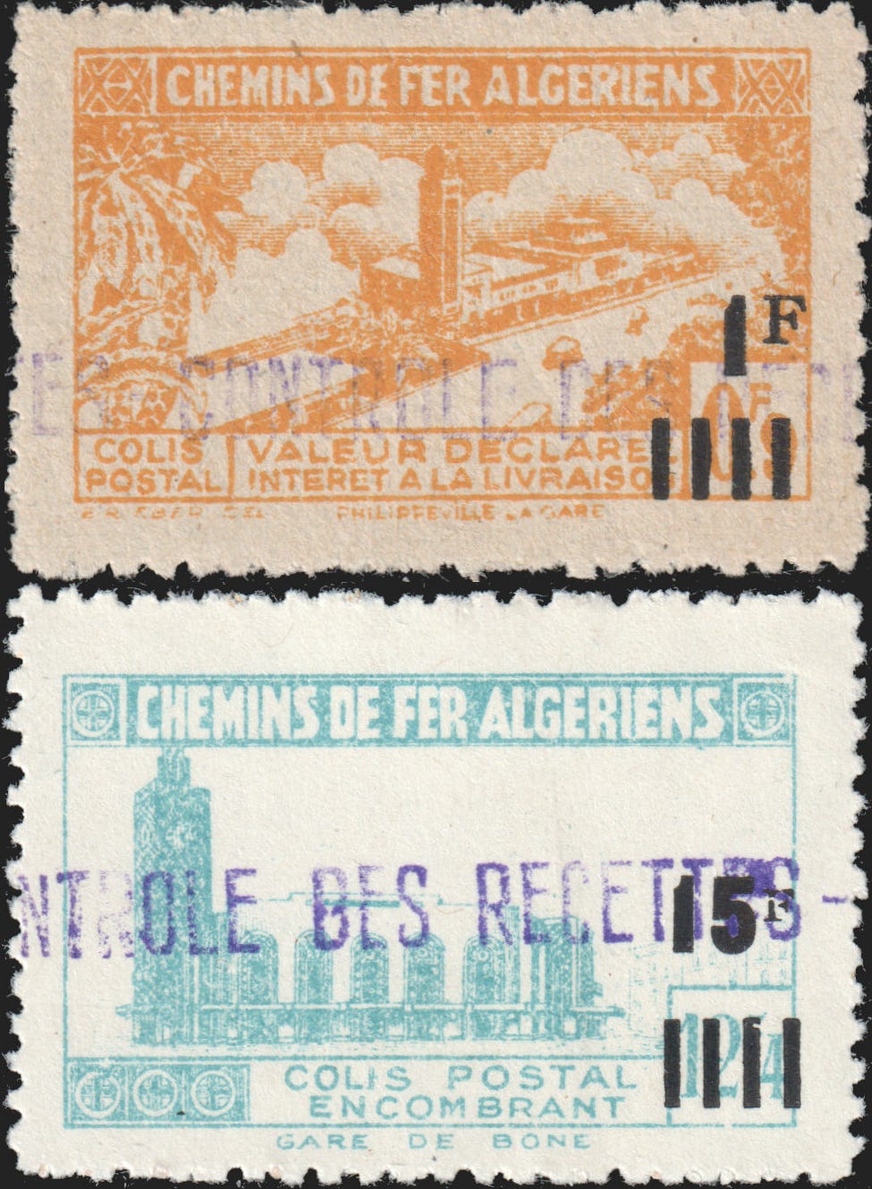 The Postage Stamps of Algeria - by Ted Tyszka