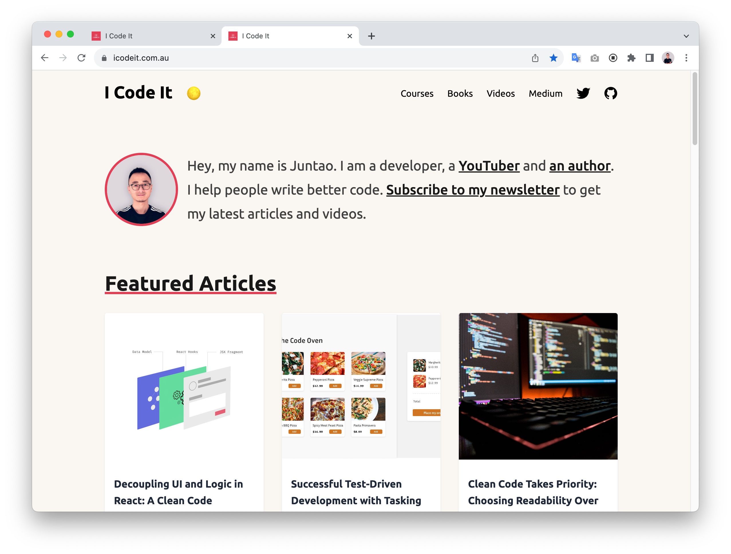 How AI helped me to renovate my homepage - by Juntao Qiu