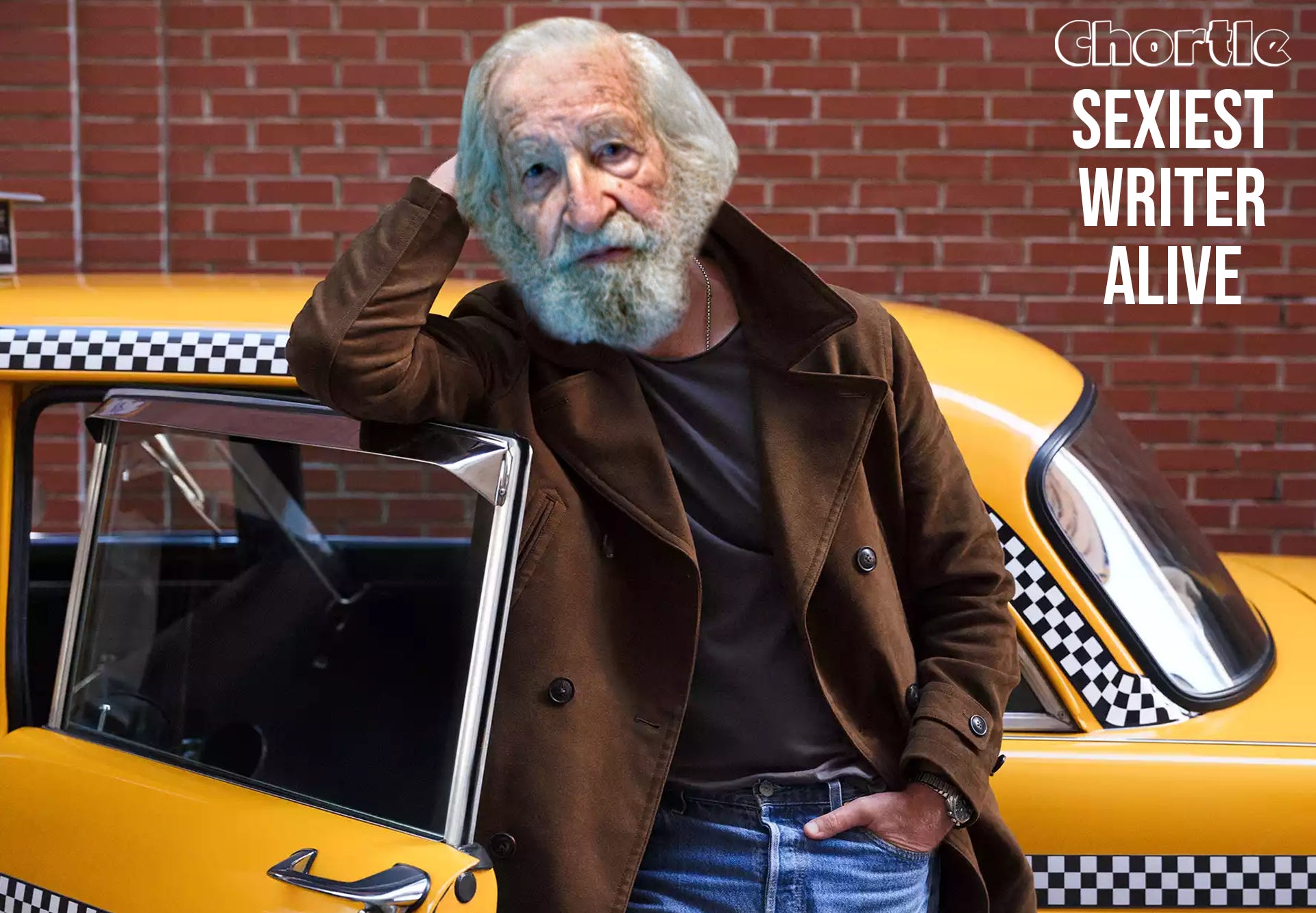 Chortle's Sexiest Writer Alive is Noam Chomsky!