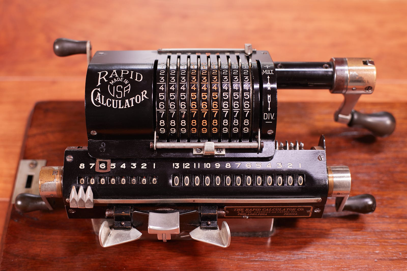 Notched sticks to calculators: the history of counting machines