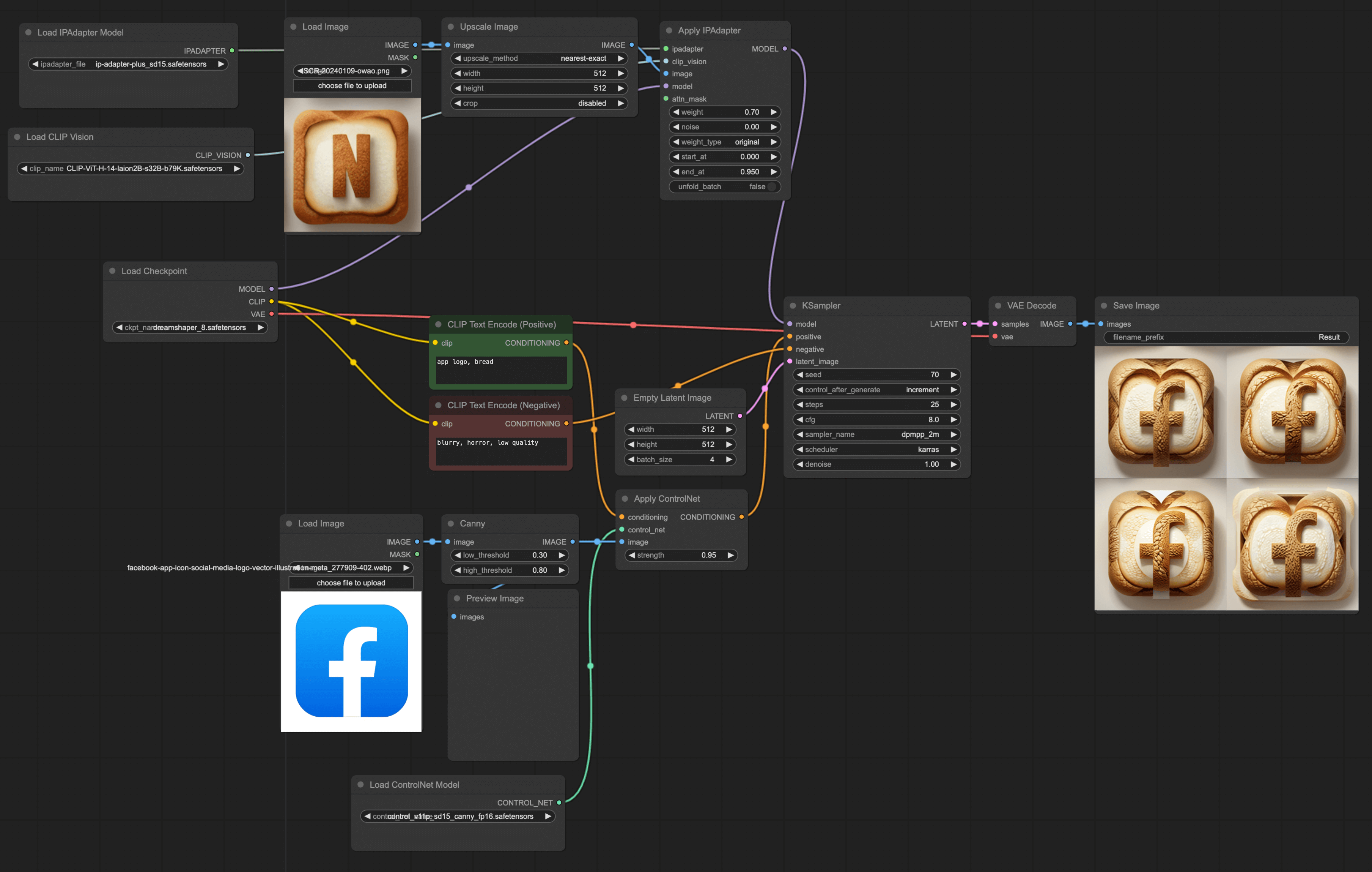How to generate App logo using ComfyUI? - by JimmyWong