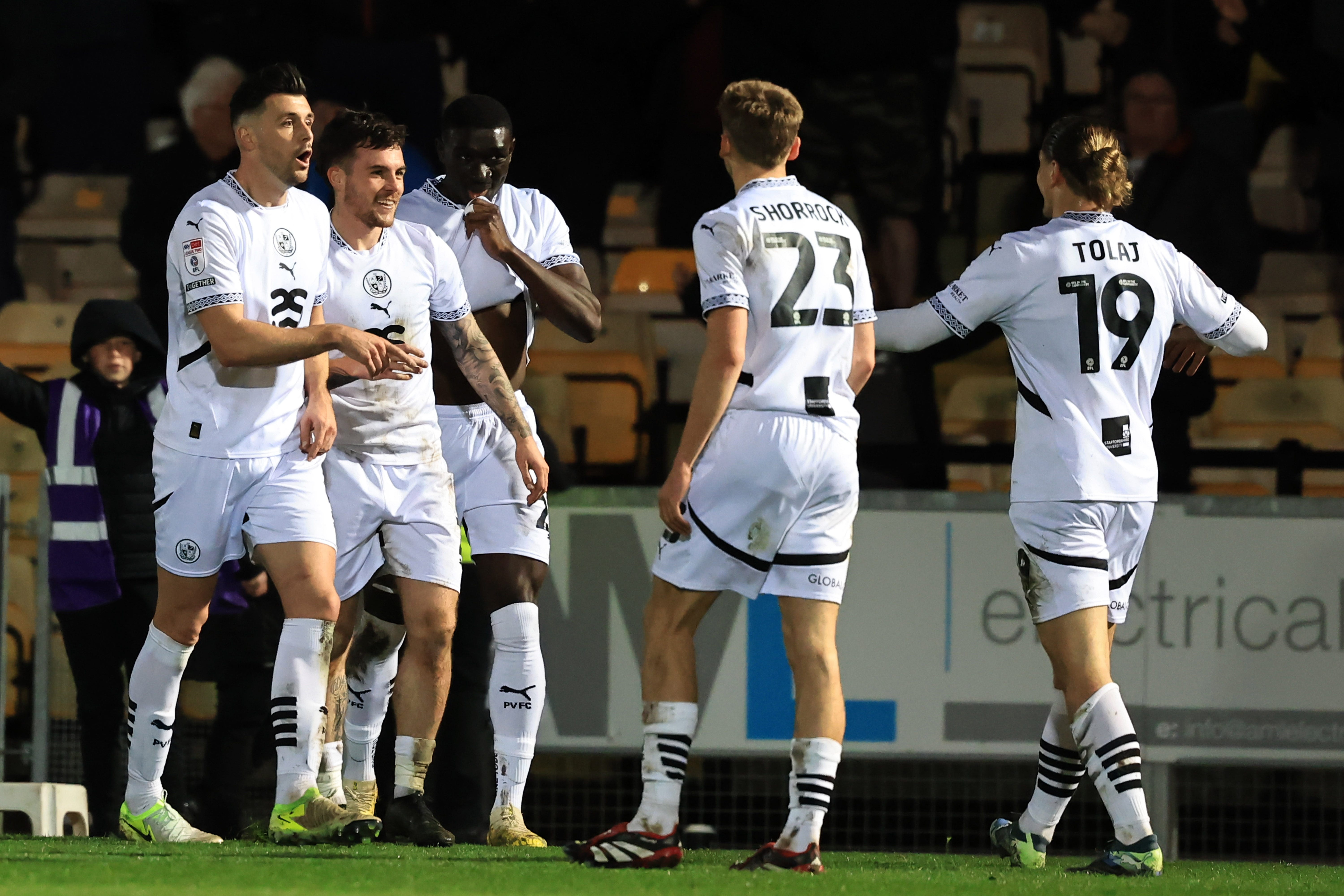 Vale beat curse and promotion rivals - by Mike Baggaley