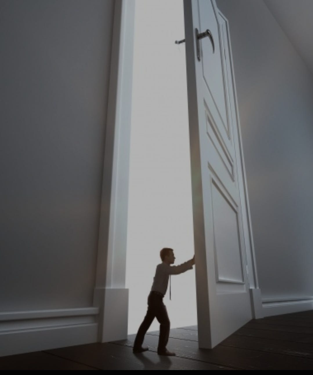 Tiny Hinges swing Big Doors - by Jimychanga