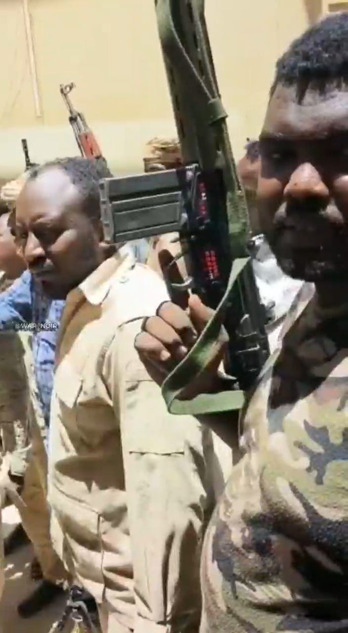 Arsenal of the Rapid Support Forces in Sudan - by War Noir