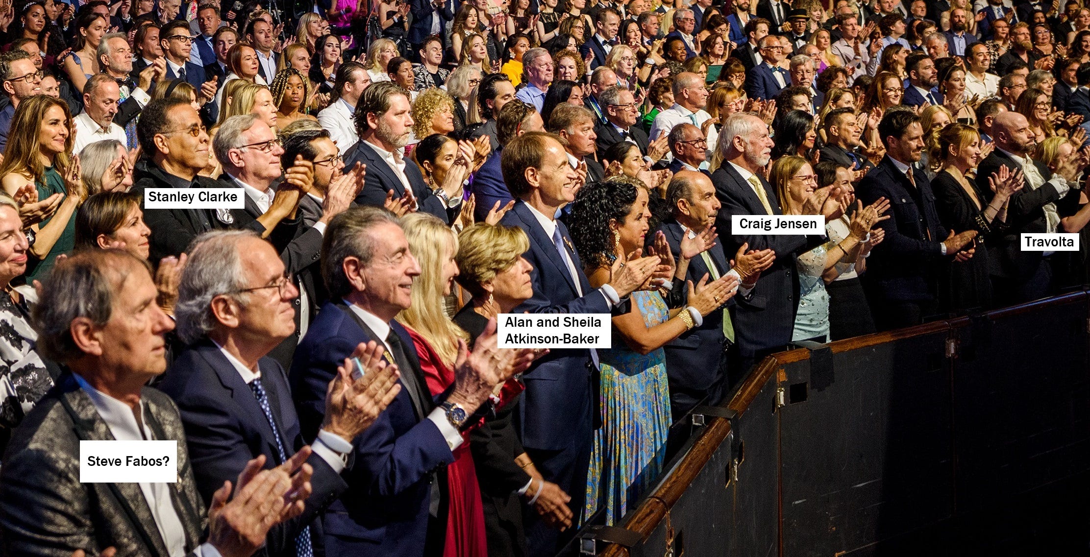 John Travolta and Elisabeth Moss were front-and-center for Scientology ...