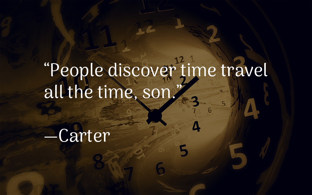 The time traveler - by Clinton De Young