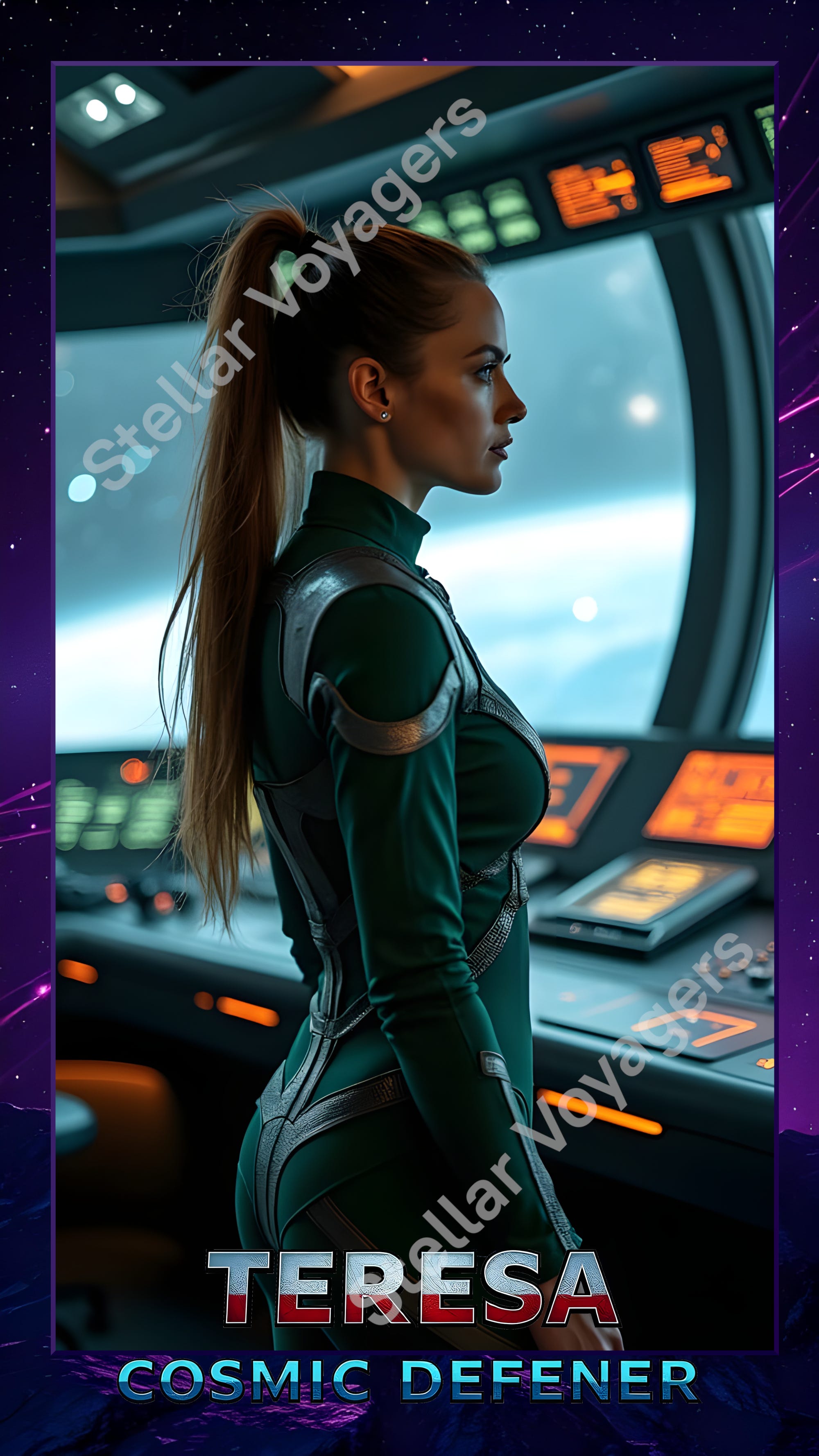 Biography of Theresa "Cosmic Defender"