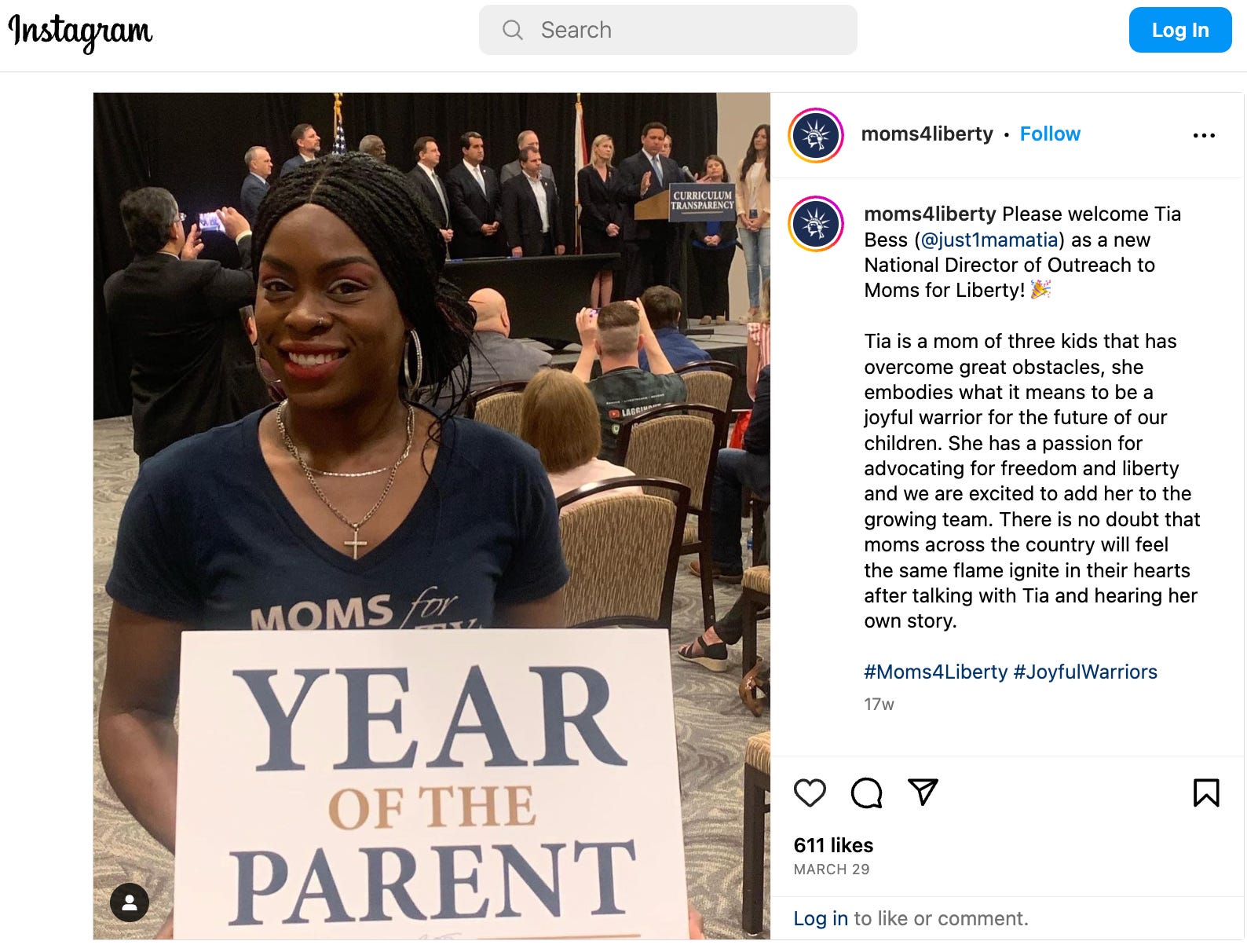 The Joyful Warriors of Moms for Liberty