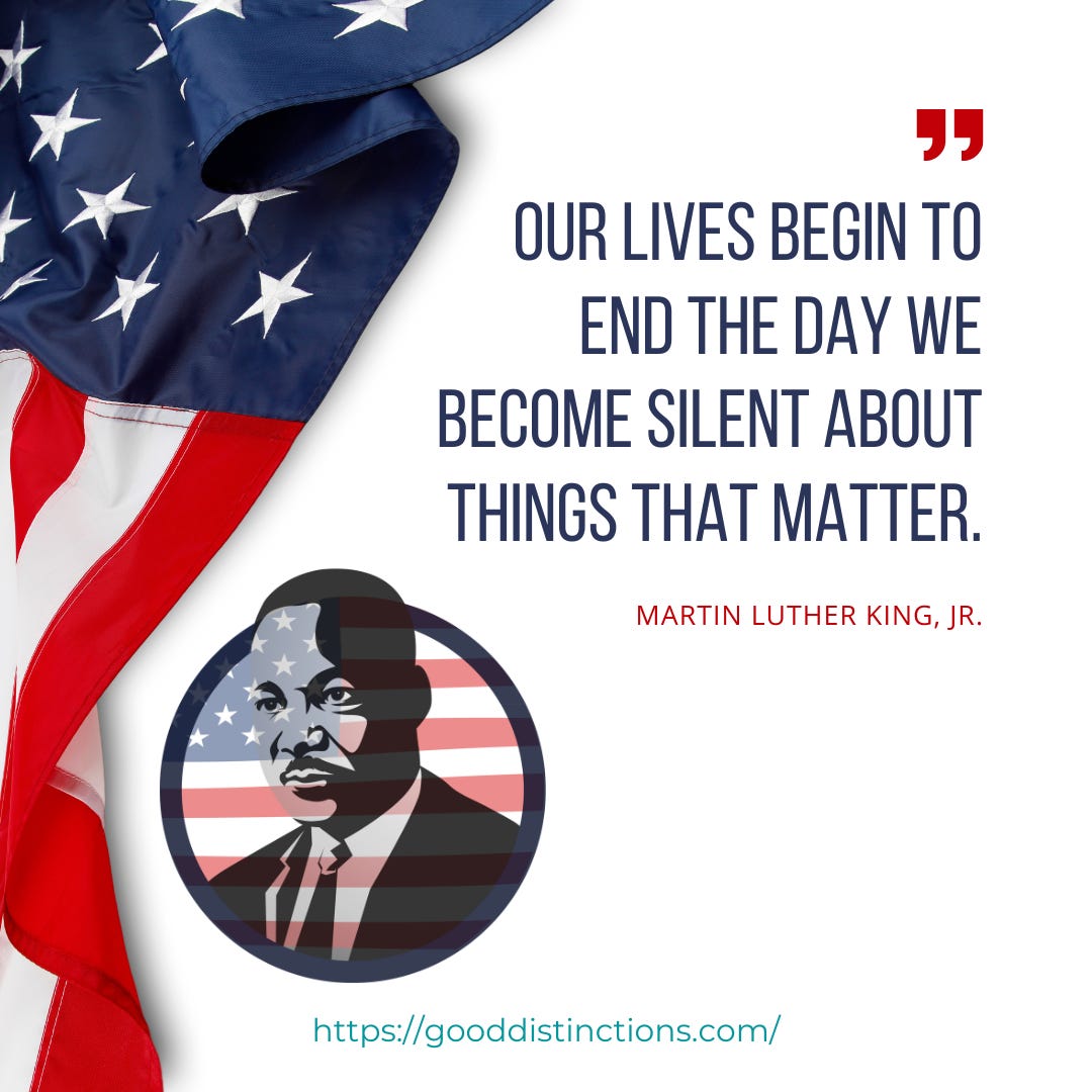 The Legacy of Dr. Martin Luther King Jr. - by Will Wright