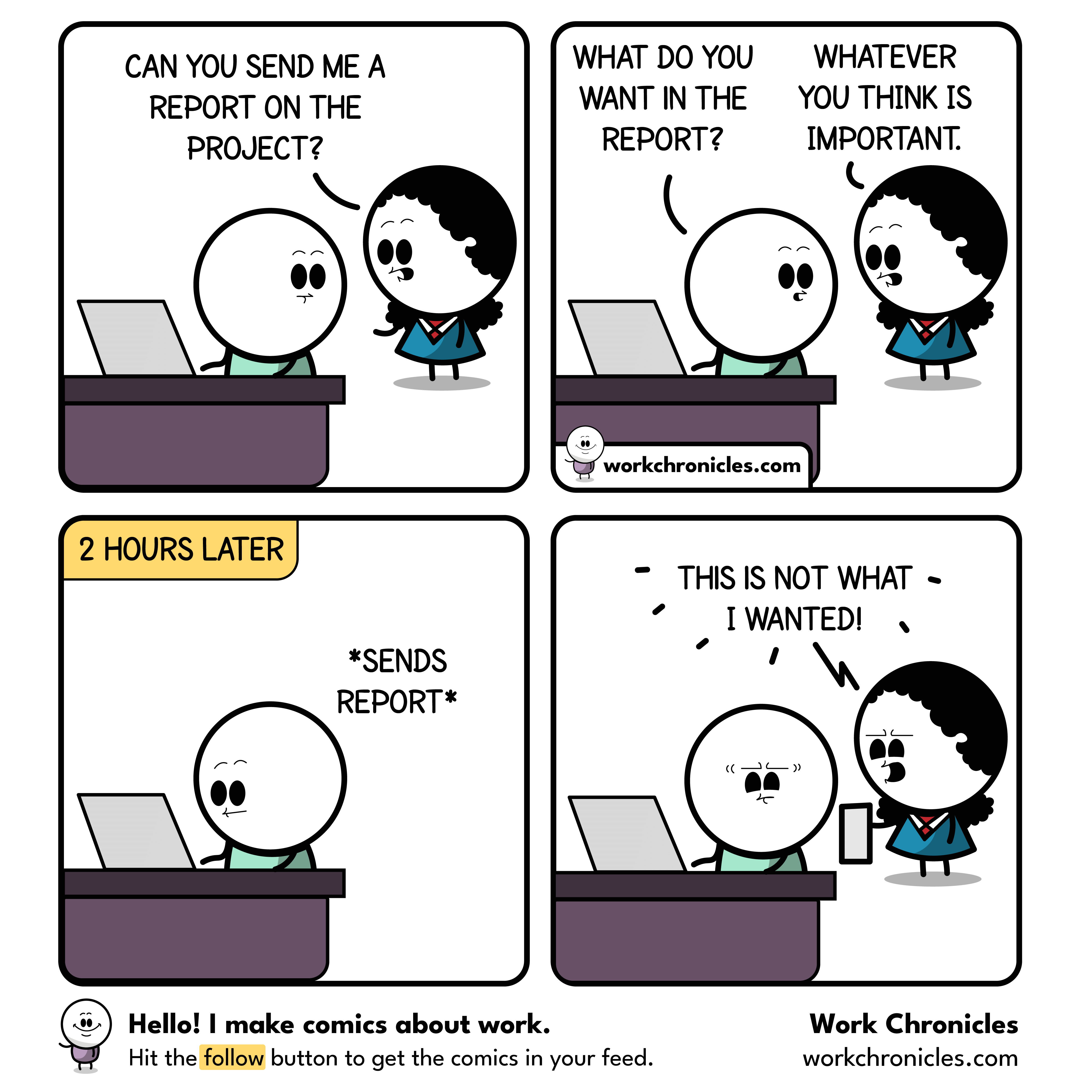 (comic) Mind Reader - Work Chronicles