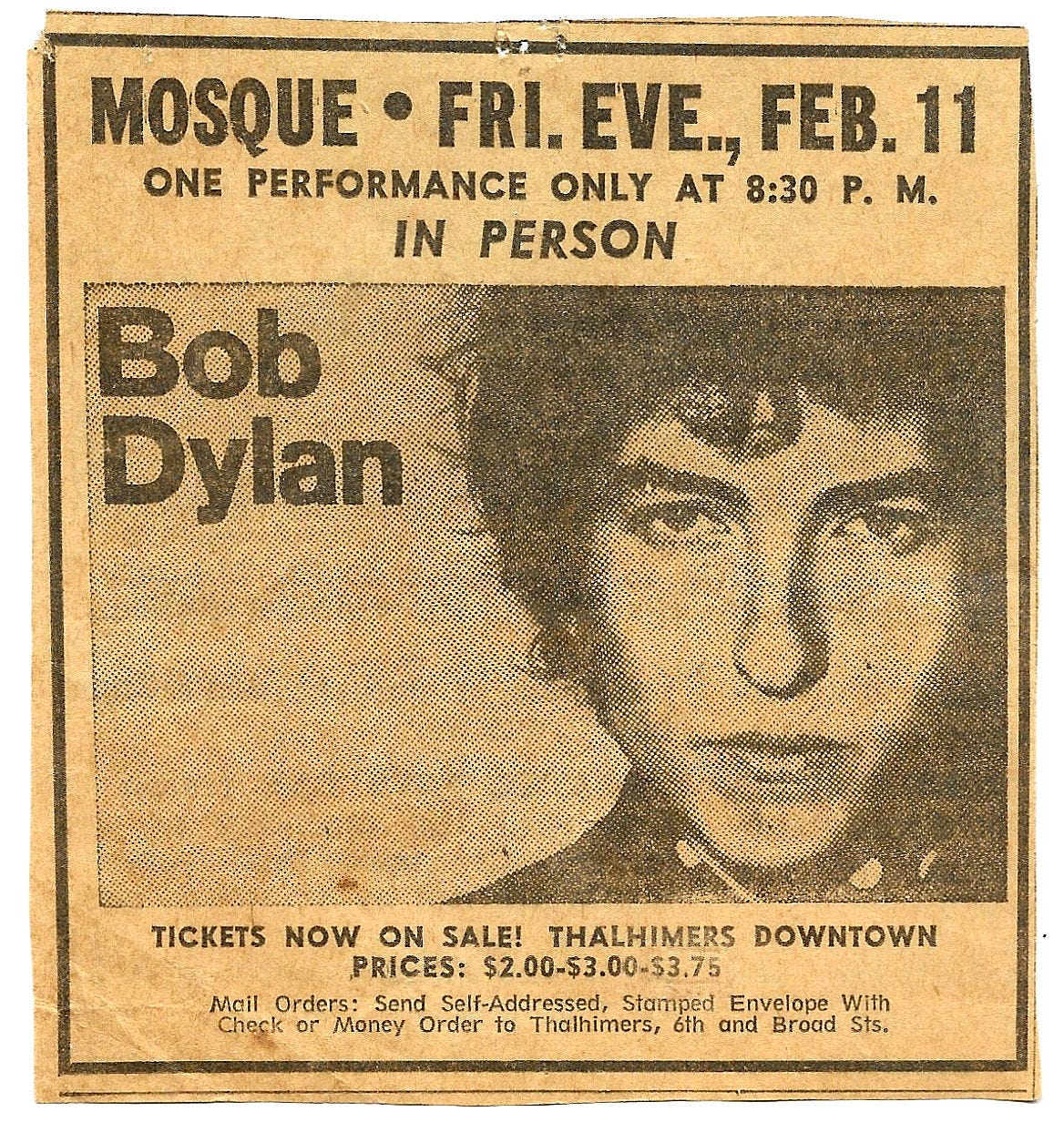 Bob Dylan, a Stage-Crasher, and a 14-Year-Old Photographer