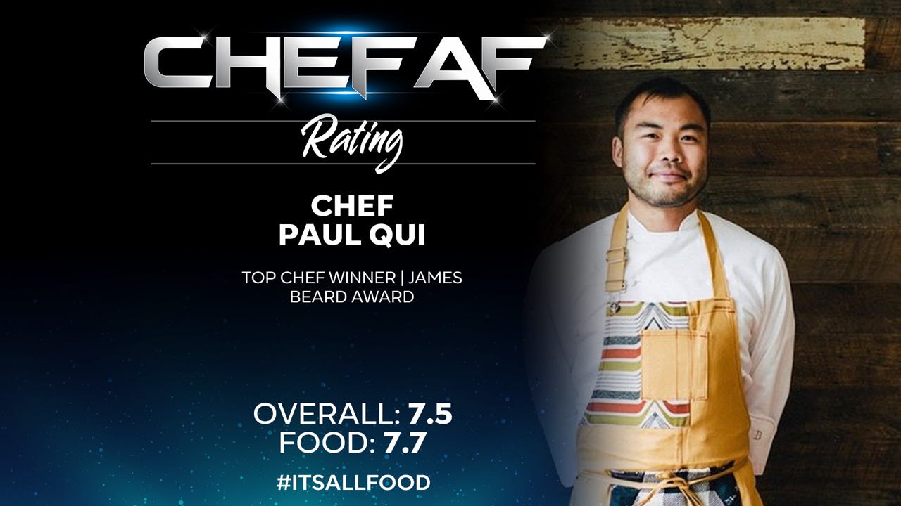 Chef AF Ratings | Chef Paul Qui - by Eduardo Paguada