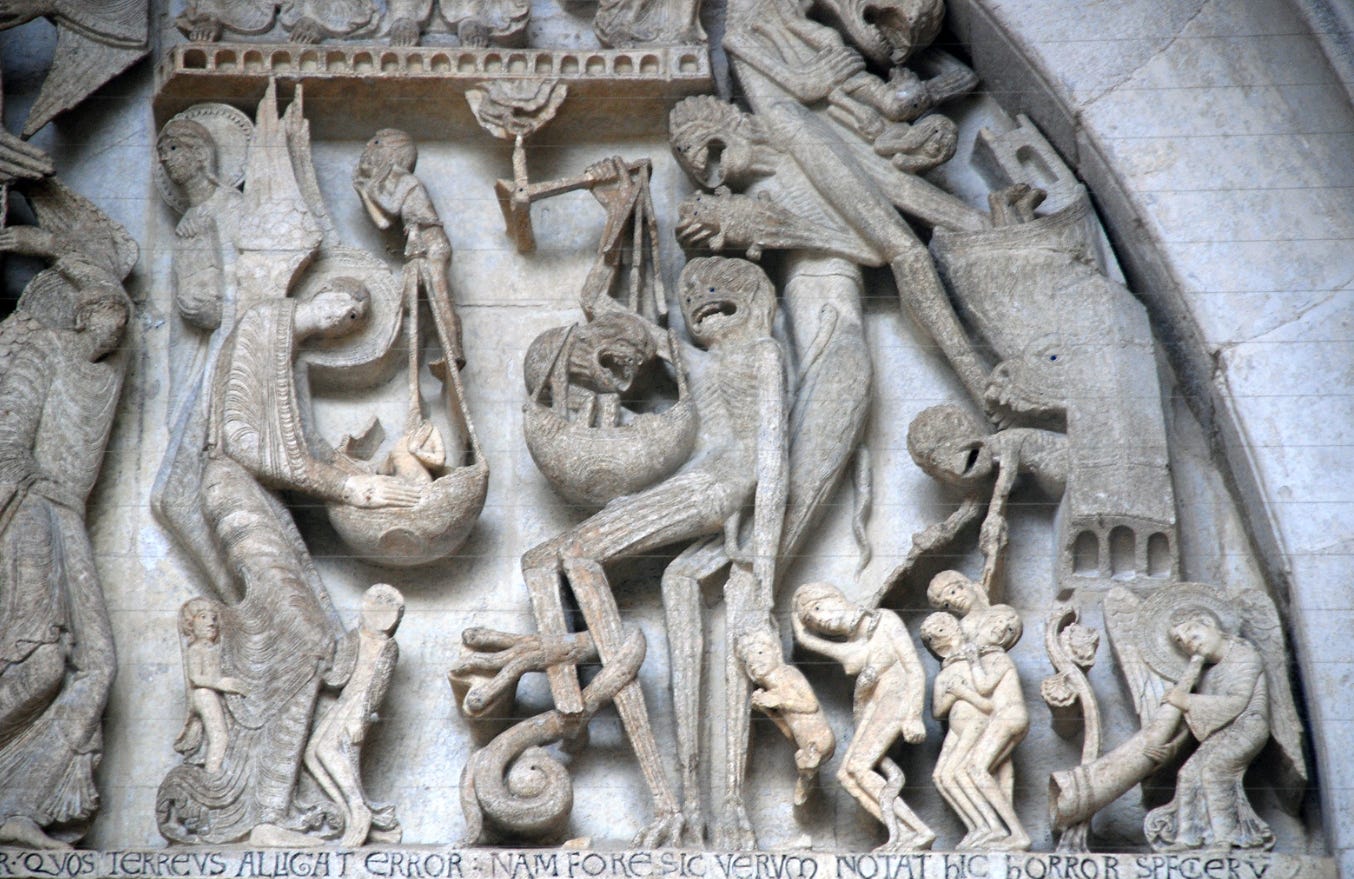Know your sacred art terms Part 3 - Romanesque stone carving