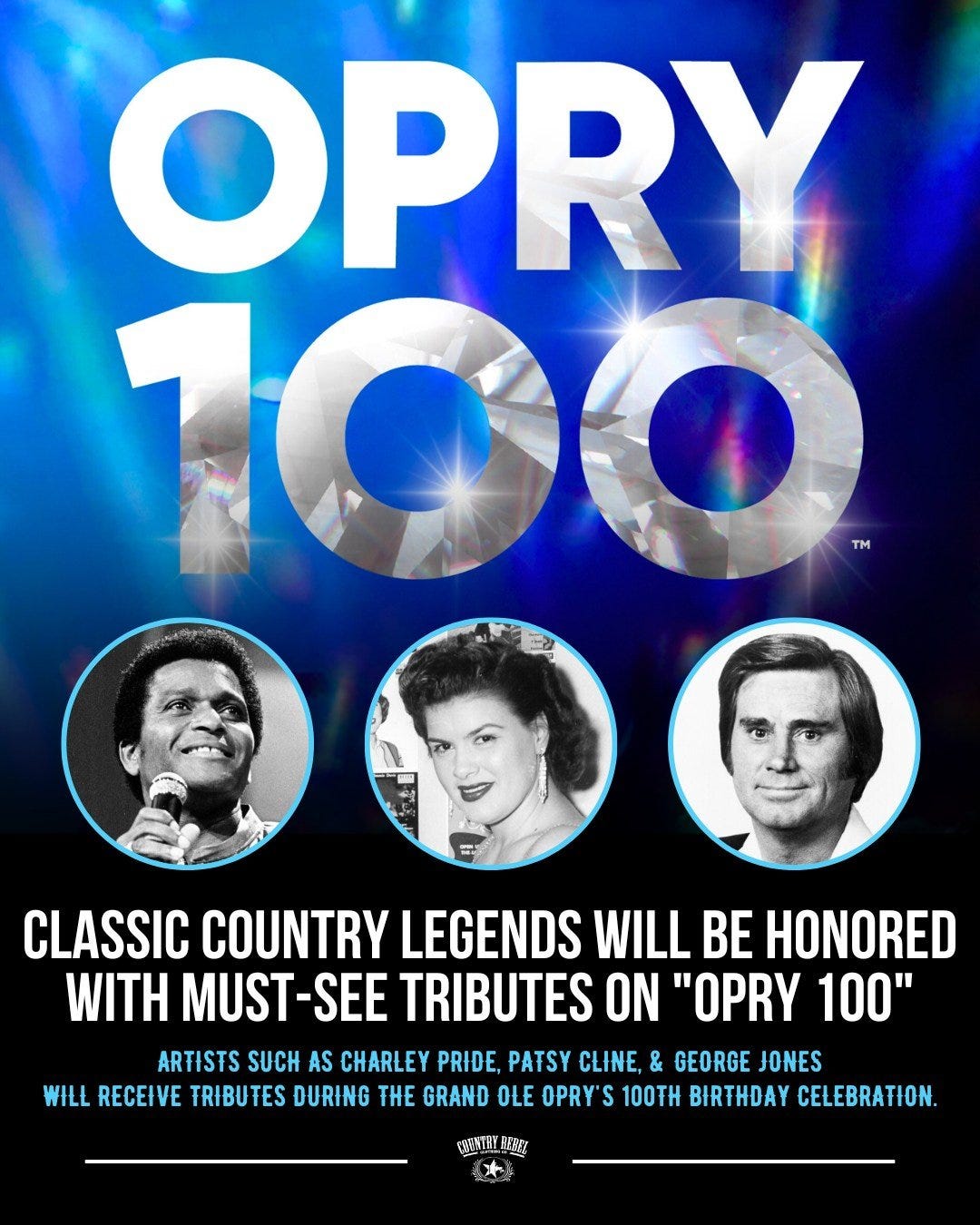 NBC is Celebrating 100 years of country music history live from Nashville!