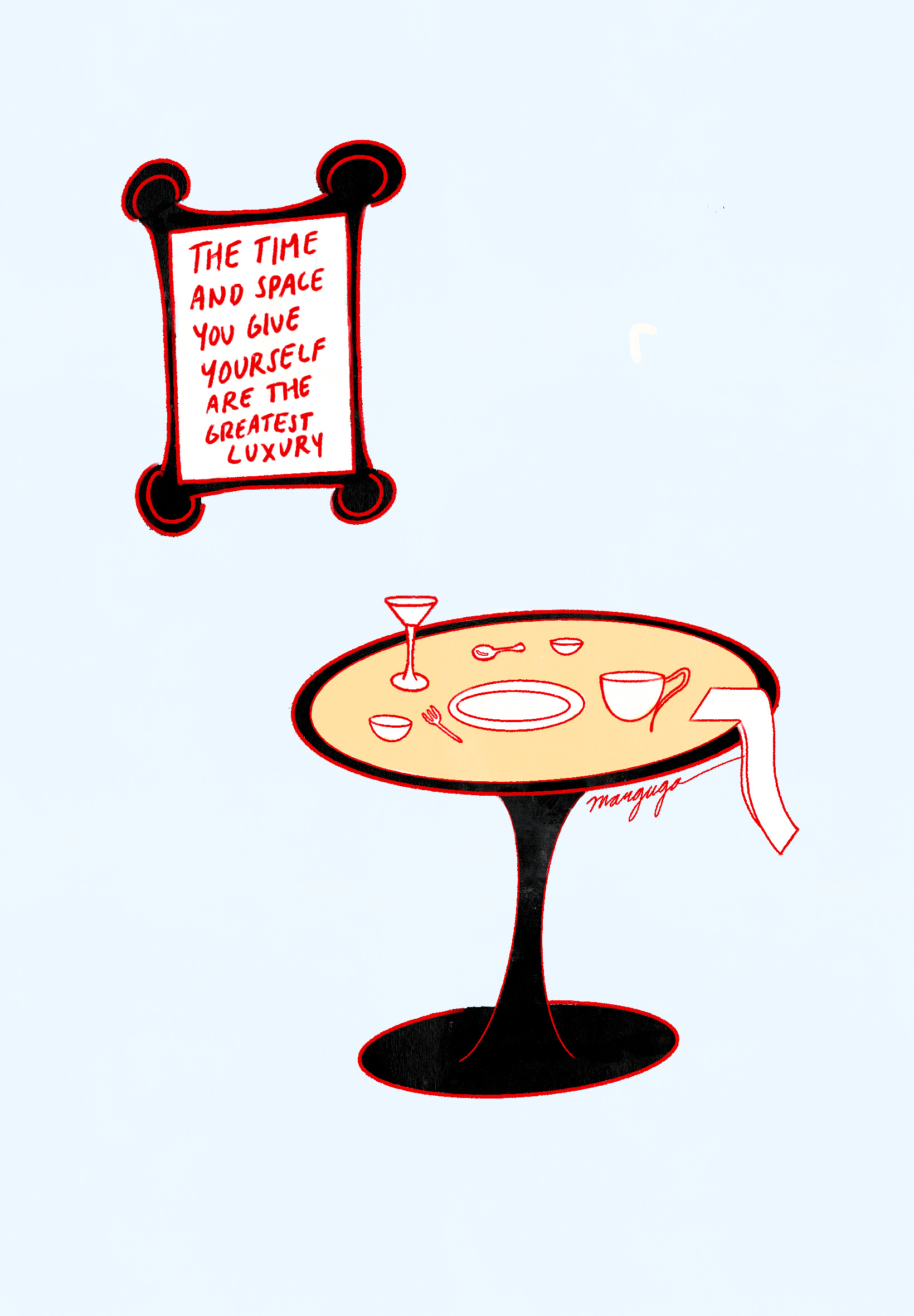 El lujo de crear - by Marguga - Coffuelled Letters