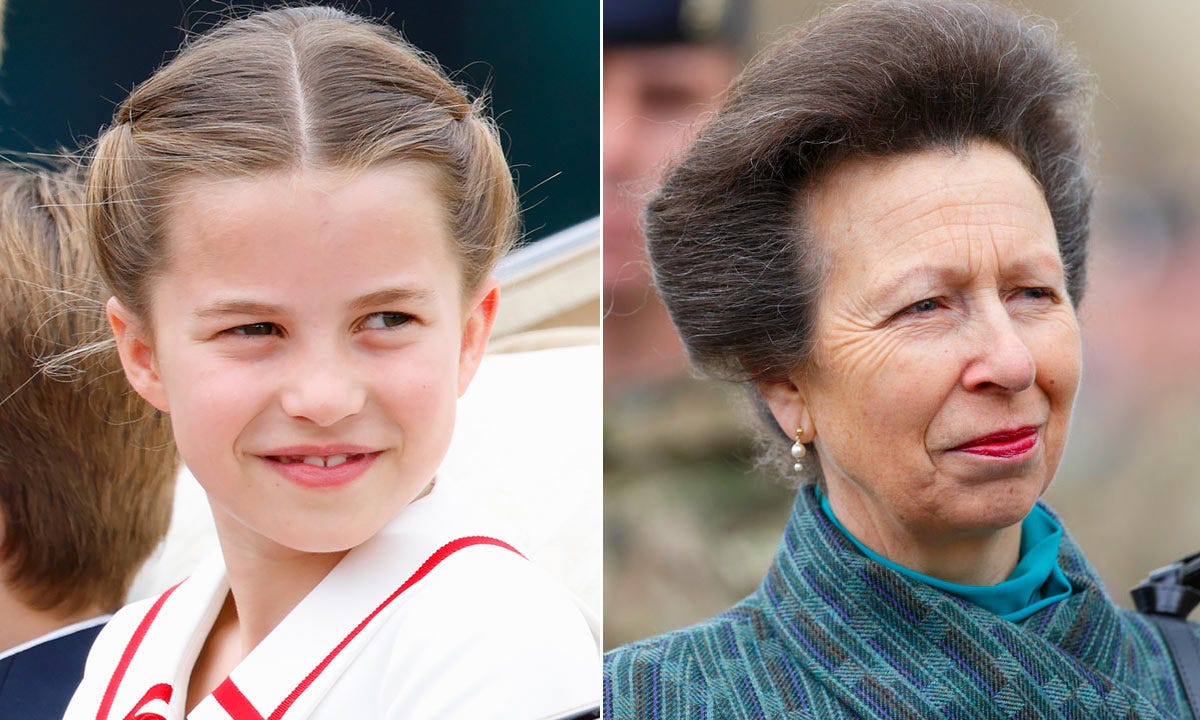 LISTEN: Princess Charlotte's clear similarities with Princess Anne