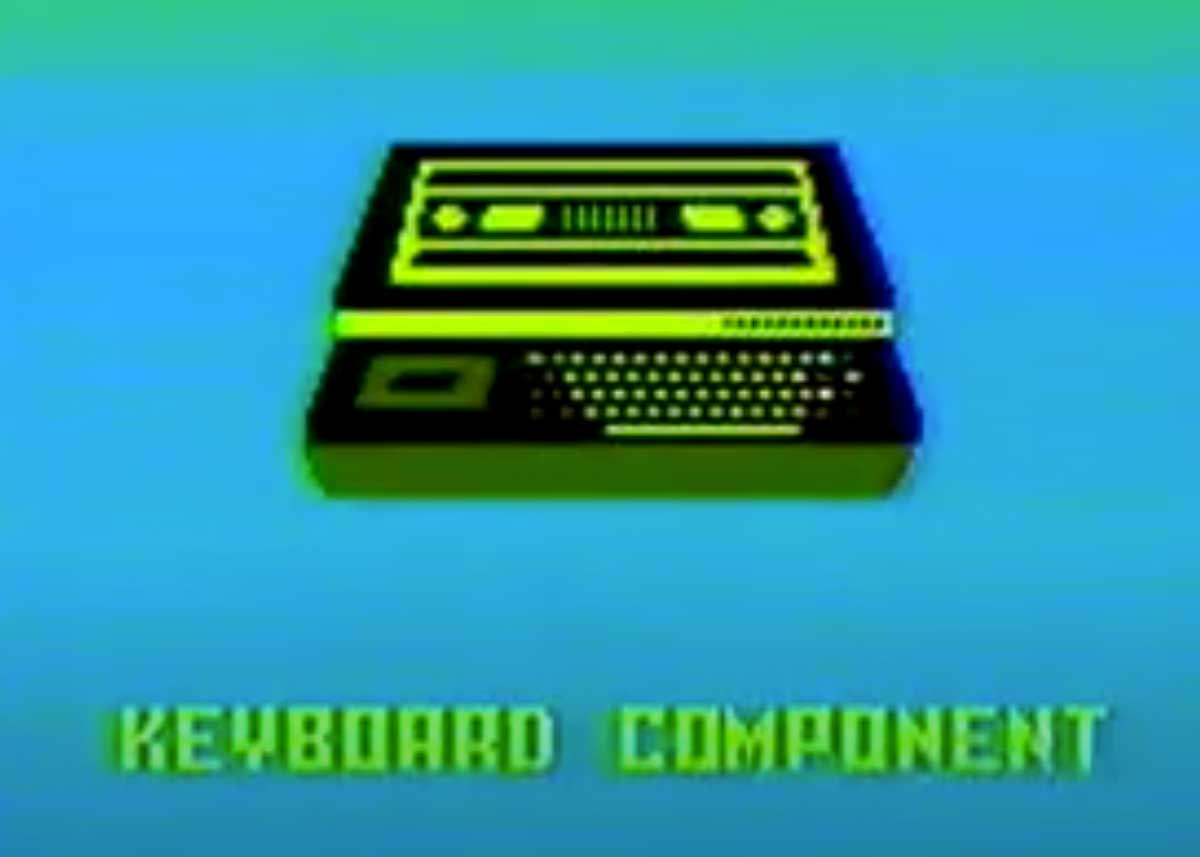 Intellivision Keyboard Demonstration Cassette Video