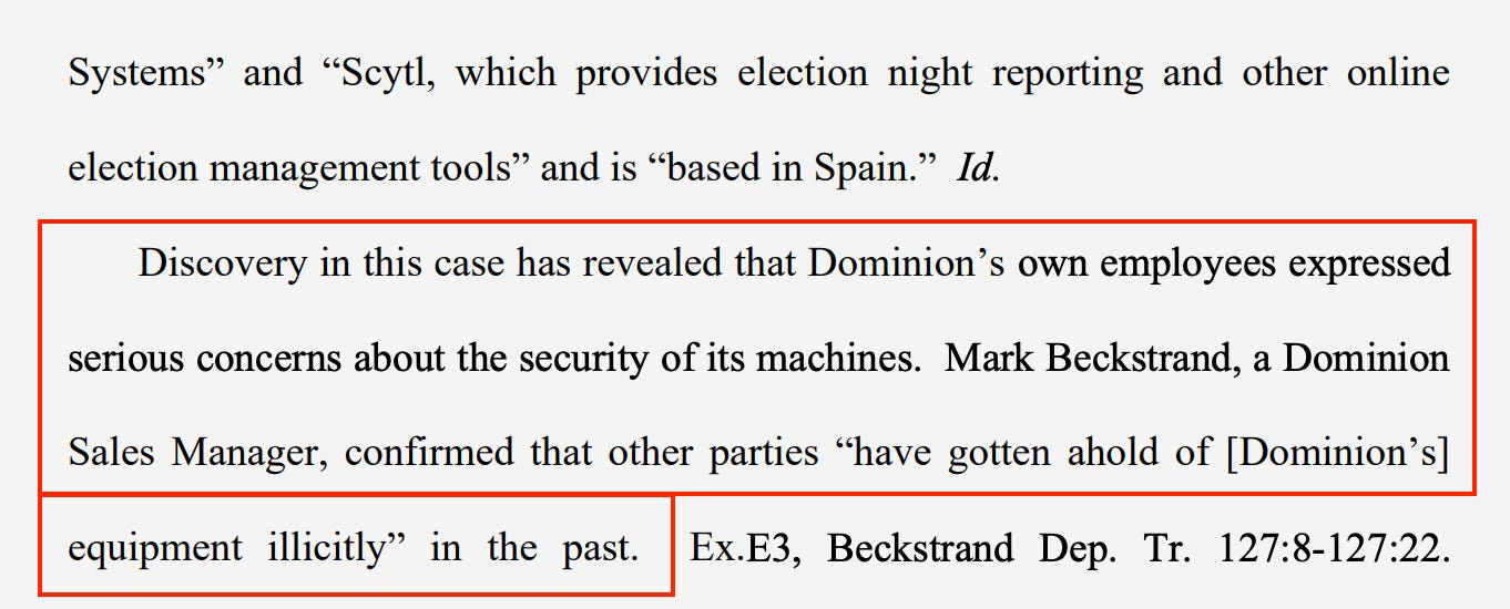 Fox vs. Dominion Discovery Docs Show Employees Admitting Their Products ...